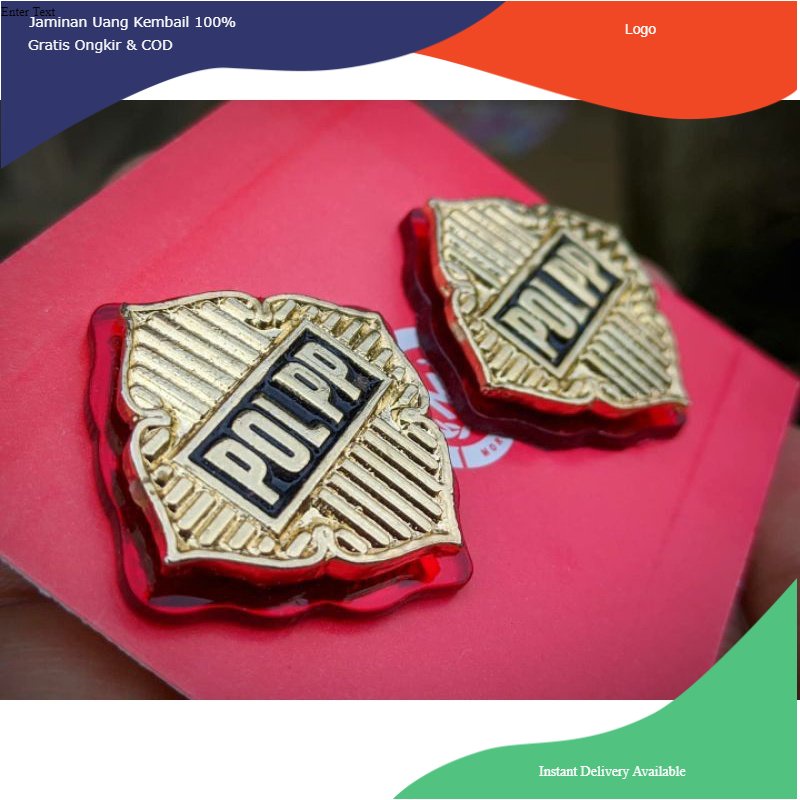 Jual MONOGRAM SATPOL PP PIN KERAH SATPOL PP | Shopee Indonesia