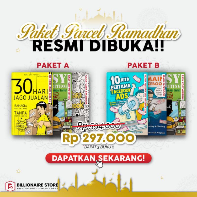 Jual Buku Dewa Eka Prayoga Original Paket Parcel Ramadhan Sale ...
