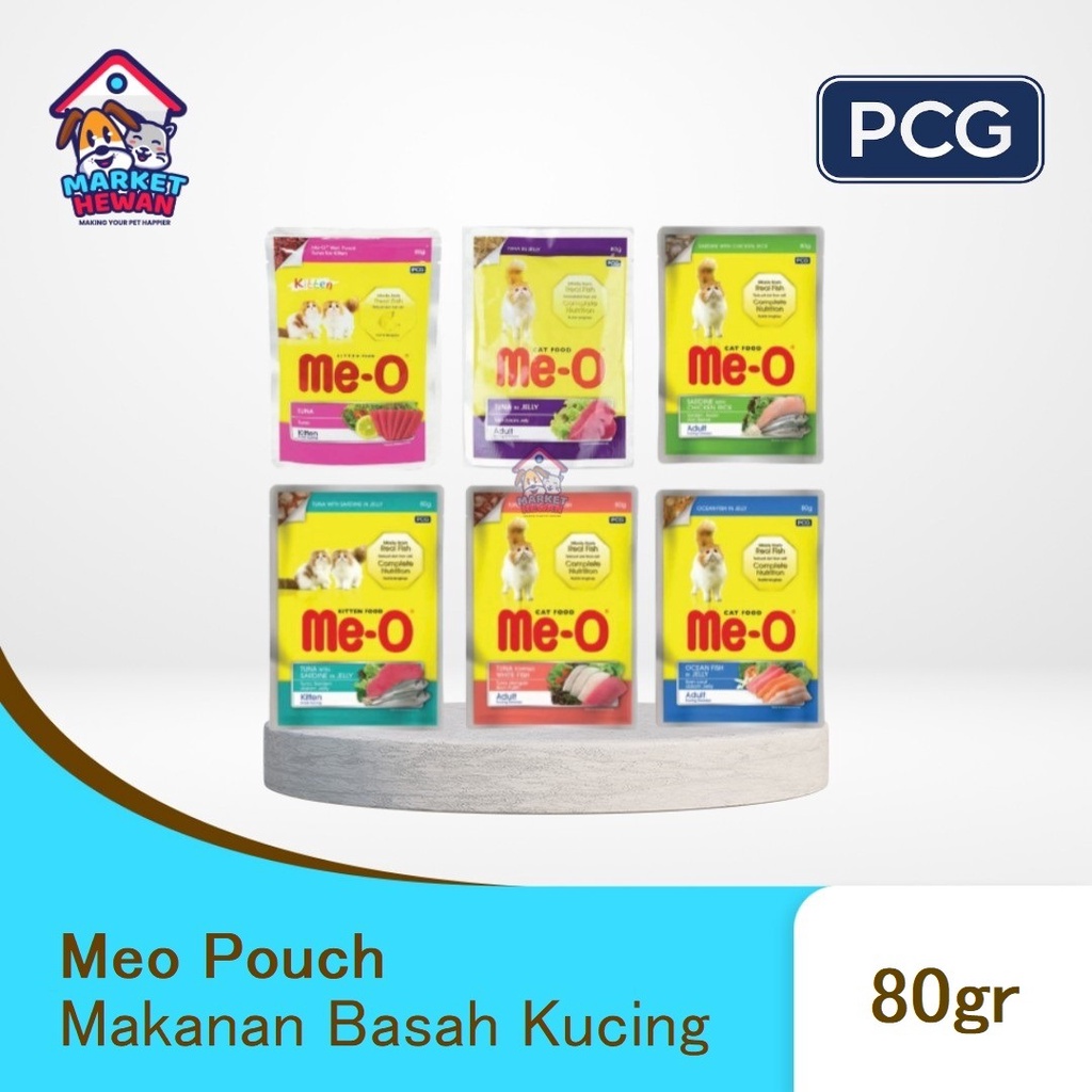 Jual Meo Pouch Wet Food Kitten & Adult 80 gram | Shopee Indonesia