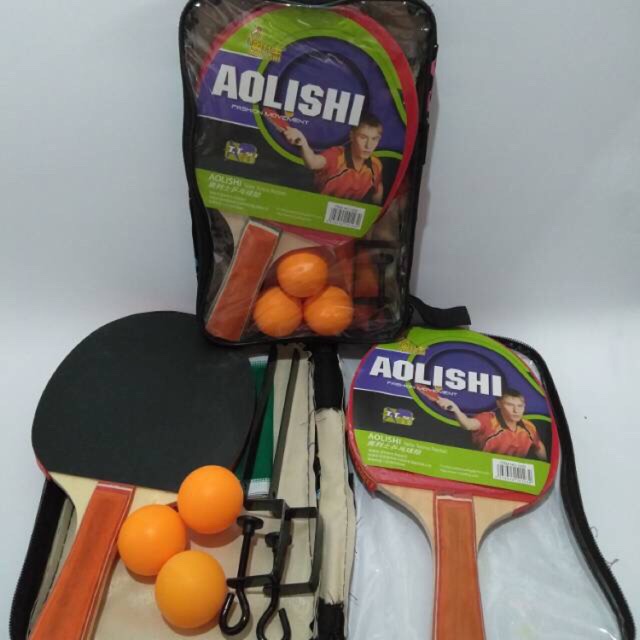 Jual Bat bad tenis meja isi 2 satu set lengkap | Shopee Indonesia