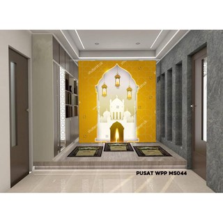 Jual wallbaner/banner DINDING Mushola Mihrab BESAR Indonesia|Shopee ...