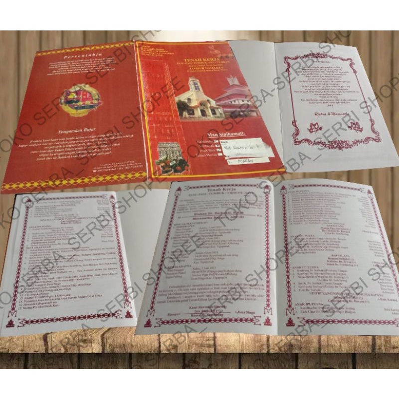 Jual UNDANGAN ADAT KARO BLANGKO | Shopee Indonesia