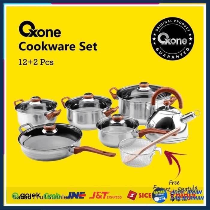 Jual OX-933 Panci Eco Cookware Set Oxone - Panci (PROMO) | Shopee Indonesia