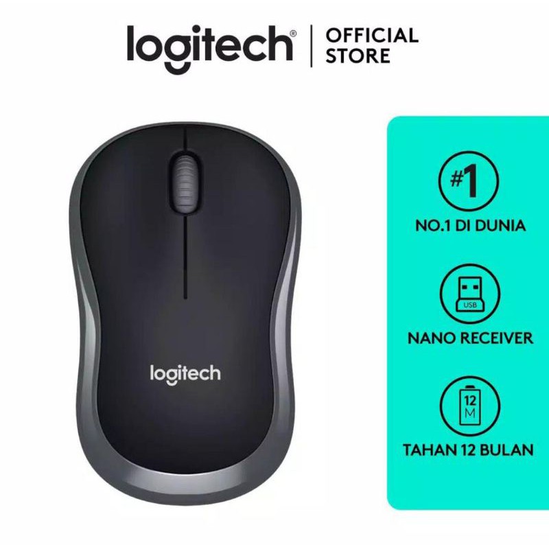 Jual Mouse LOGITECH tanpa kabel B175 | Shopee Indonesia