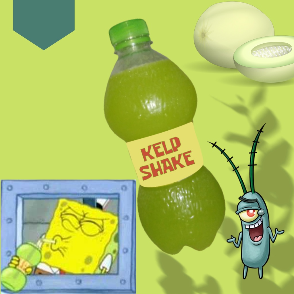 Jual MINUMAN KELP SHAKE ORIGINAL TERMURAH SPONGEBOB!!! Indonesia|Shopee Indonesia