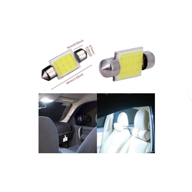 Jual Lampu LED Plafon Mobil Cabin Kabin Festoon COB Plasma 31mm 36mm ...