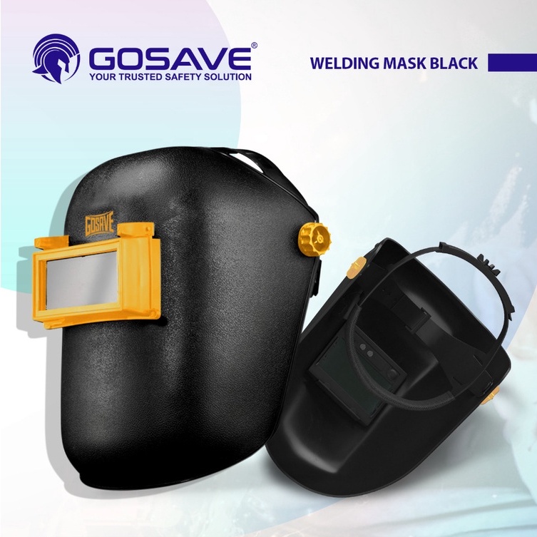 Jual Topeng Kedok Las Model Putar / Welding Helmet Adjustable Gosave ...