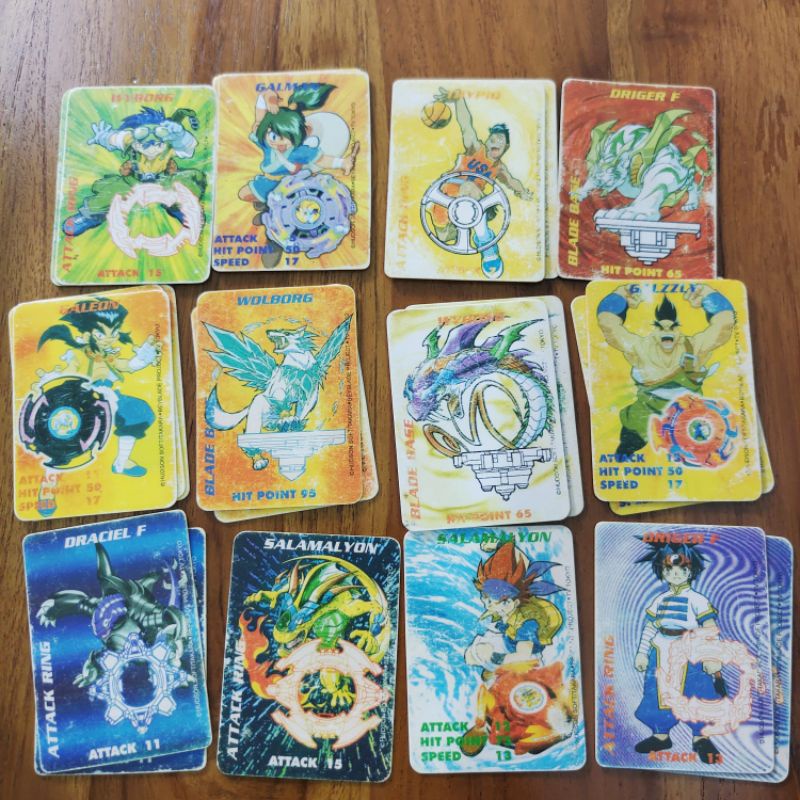 Jual Tazos / Tajos Beyblade Hadiah Chiki Ball 2004 Rare (PART 2 ...