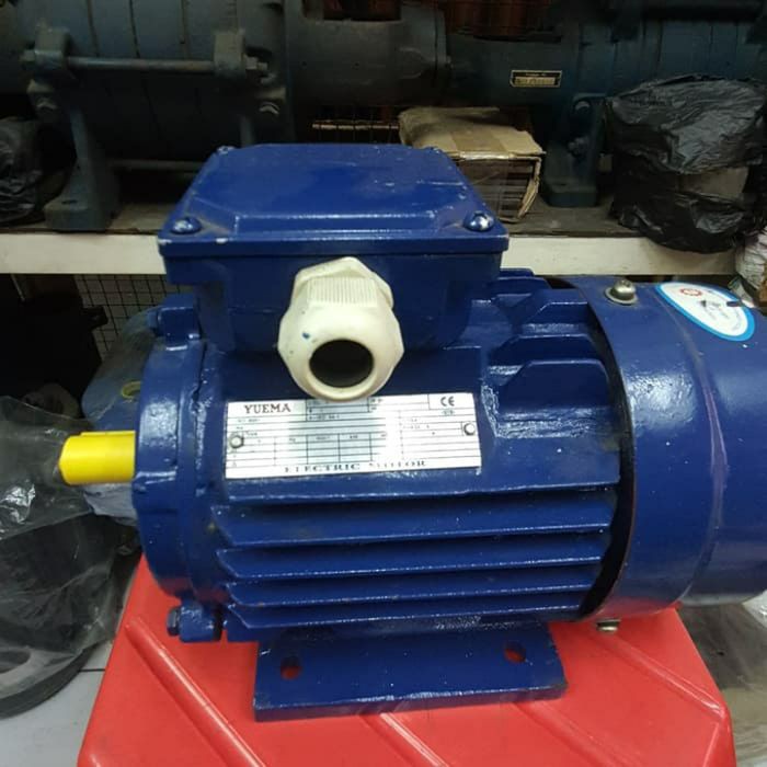 Jual electro motor / dinamo merk YUEMA 1.5kw/2hp 2p 2800rpm | Shopee Indonesia