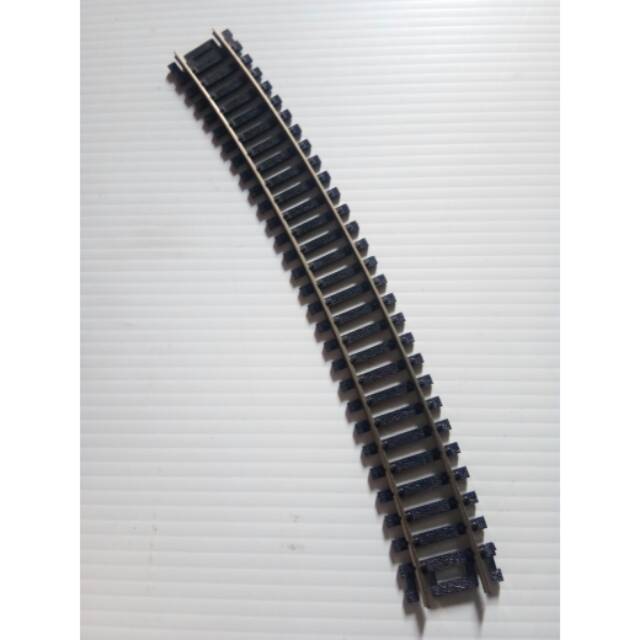 Jual Miniatur rel Kereta api rel lengkung nikel | Shopee Indonesia