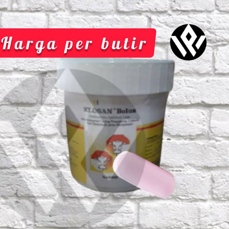 Jual Klosan bolus eceran per butir obat cacing hewan | Shopee Indonesia
