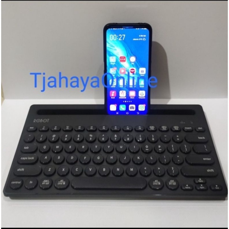 Jual SERUNI KEYBOARD Bluetooth Robot KB10 Multi-Device 2.4G Wireless ...