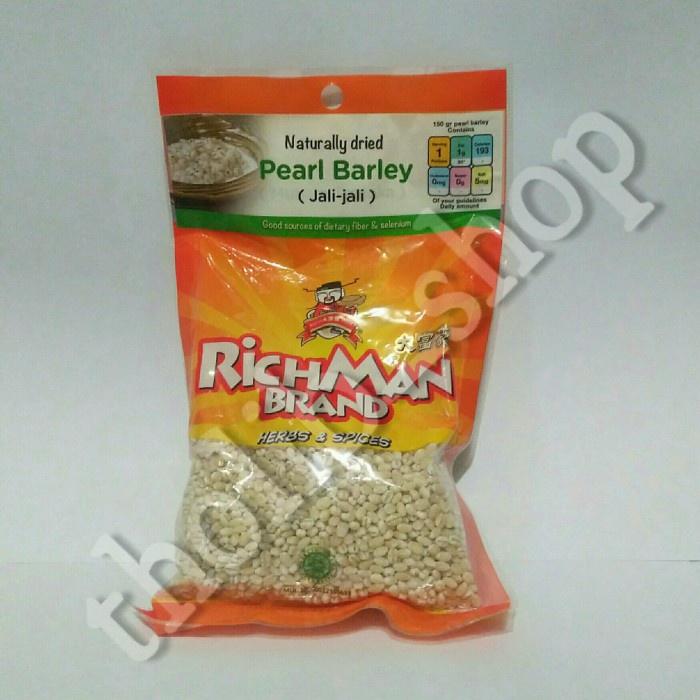 Jual Richman brand jali - jali pearly barlay 150 gram | Shopee Indonesia