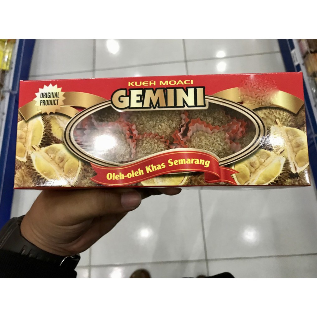 Jual KUEH MOACI GEMINI RASA DURIAN OLEH-OLEH KHAS SEMARANG Isi 10 biji ...