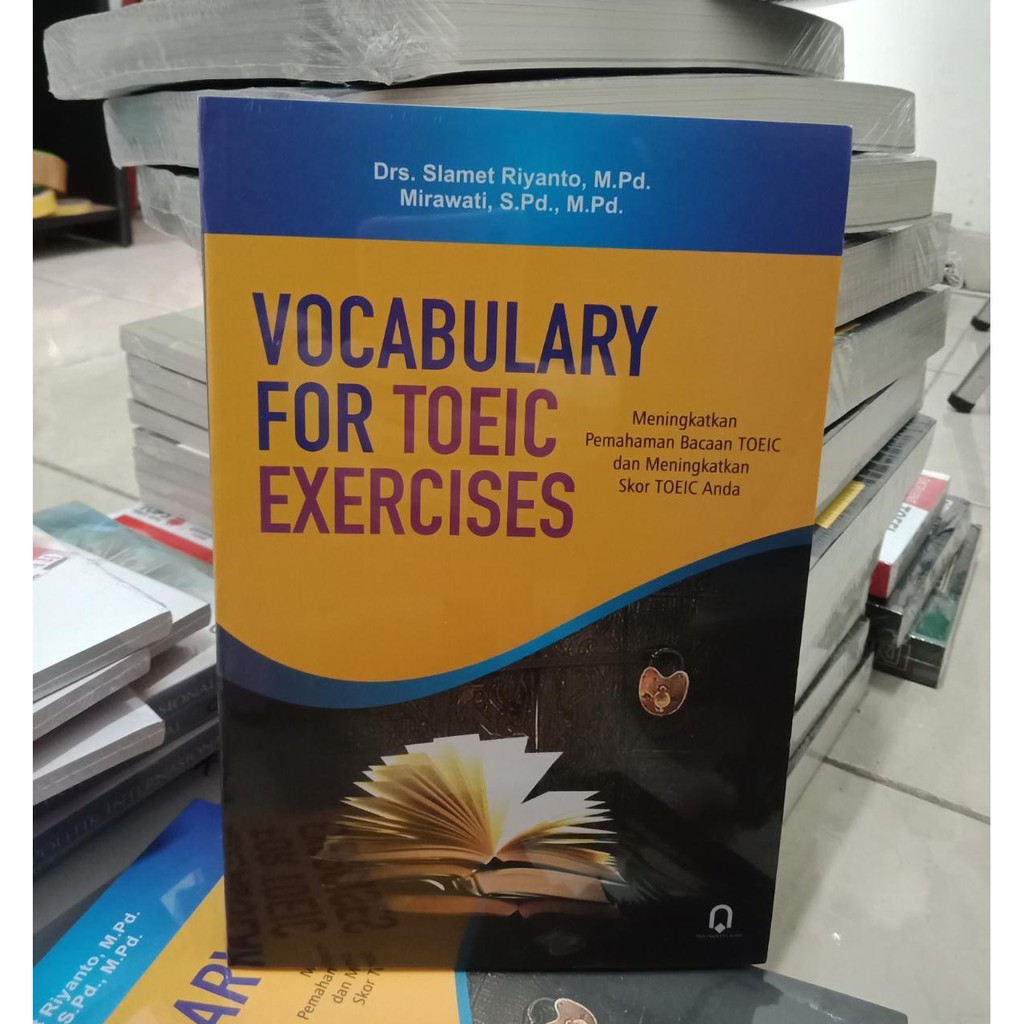 Jual BUKU VOCABULARY FOR TOEIC EXERCISES - SLAMET RIYANTO - ORIGINAL ...