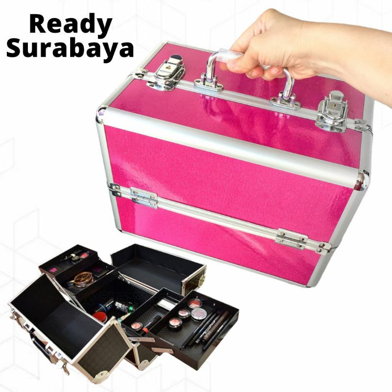Jual Box kosmetik JUMBO Kotak makeup beauty case import tas alat rias ...