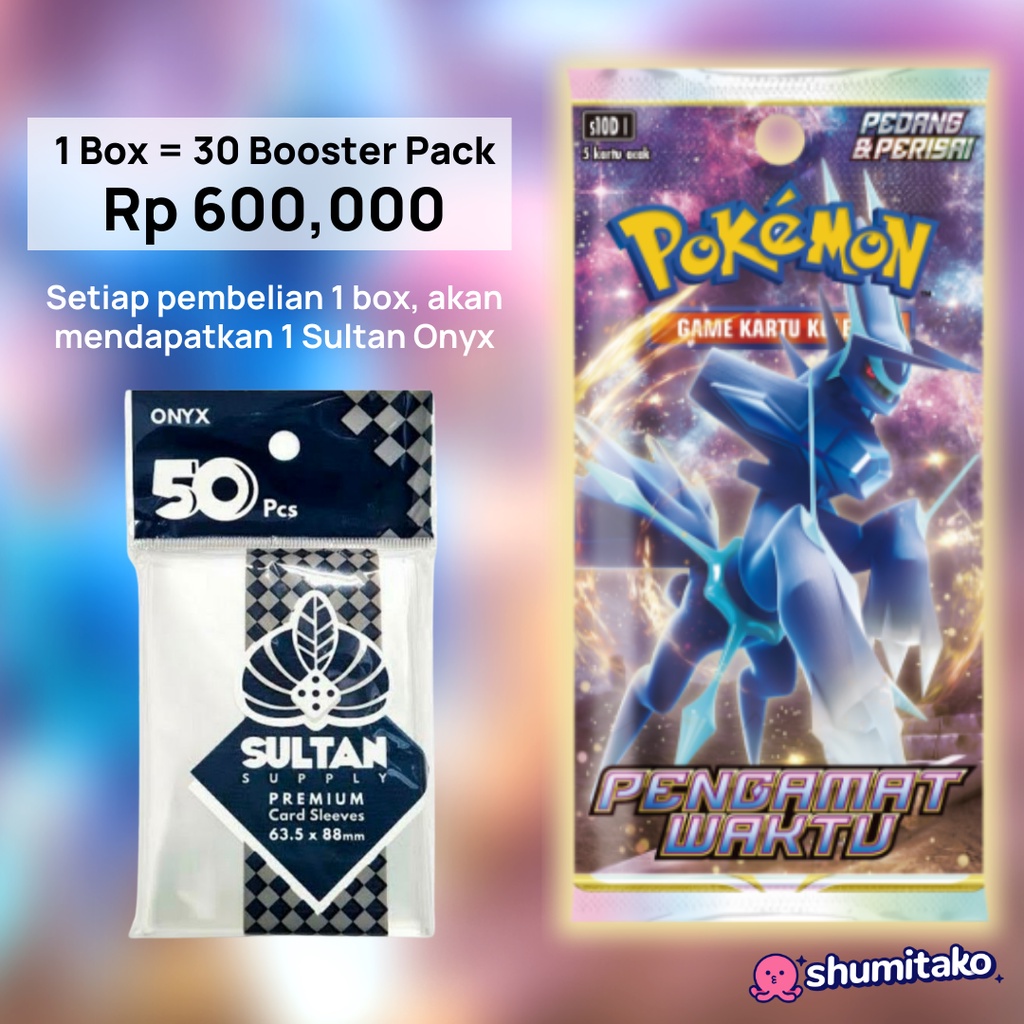 Jual Kartu Pokemon TCG Indonesia Pengamat Waktu S10D Booster Box | Shopee Indonesia