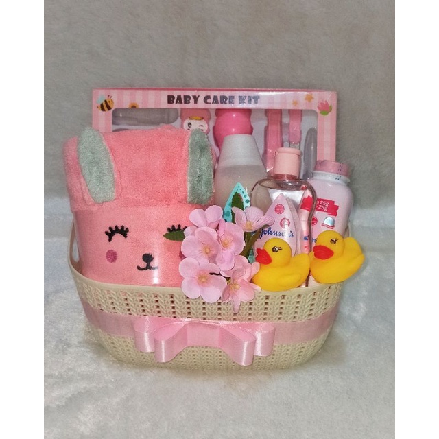 Jual Parcel / Hampers New Born Baby Alat Mandi Bath Time Series Kemasan ...