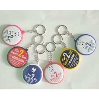 Jual Cetak PIN Gantungan Kunci, PIN Ganci 58mm | Shopee Indonesia