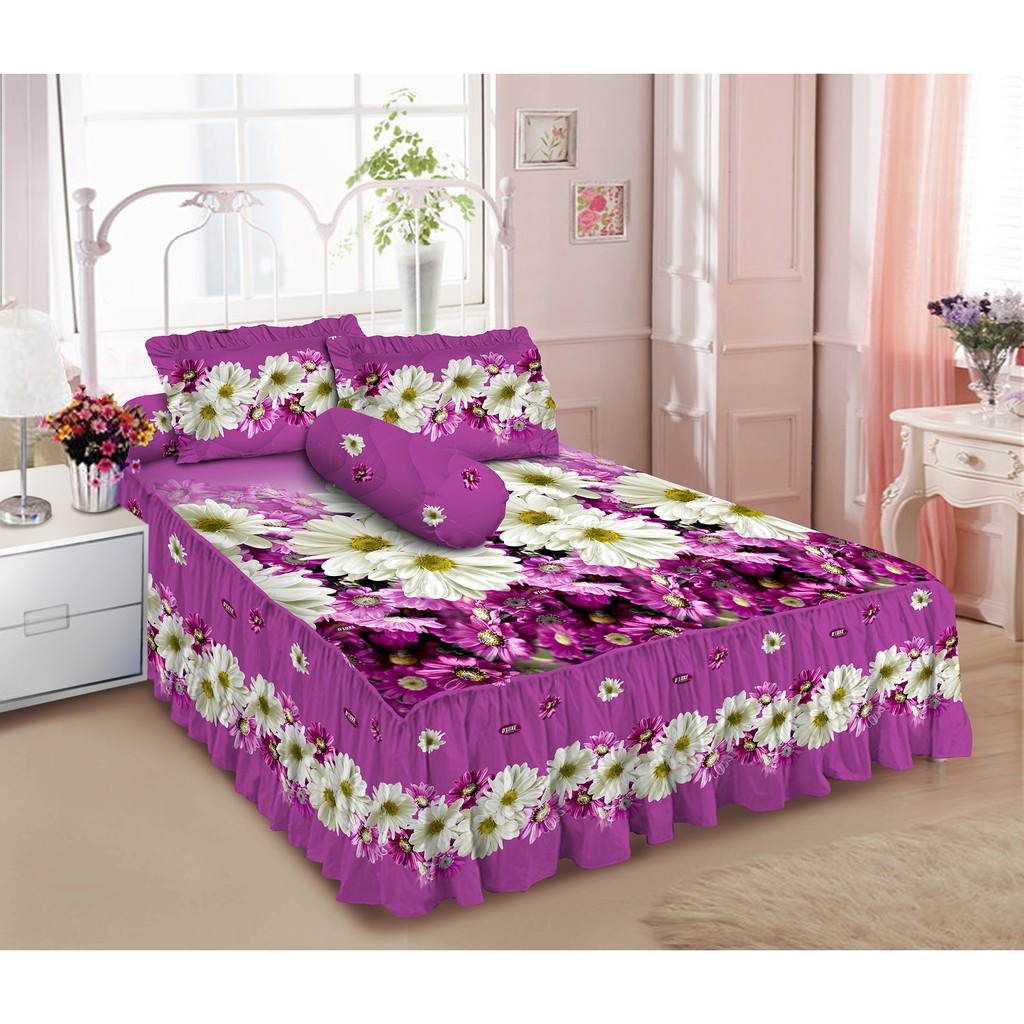 Jual Kintakun Sprei Rumbai Bantal Busa (RBB) D'luxe - 180 x 200 B2 ...