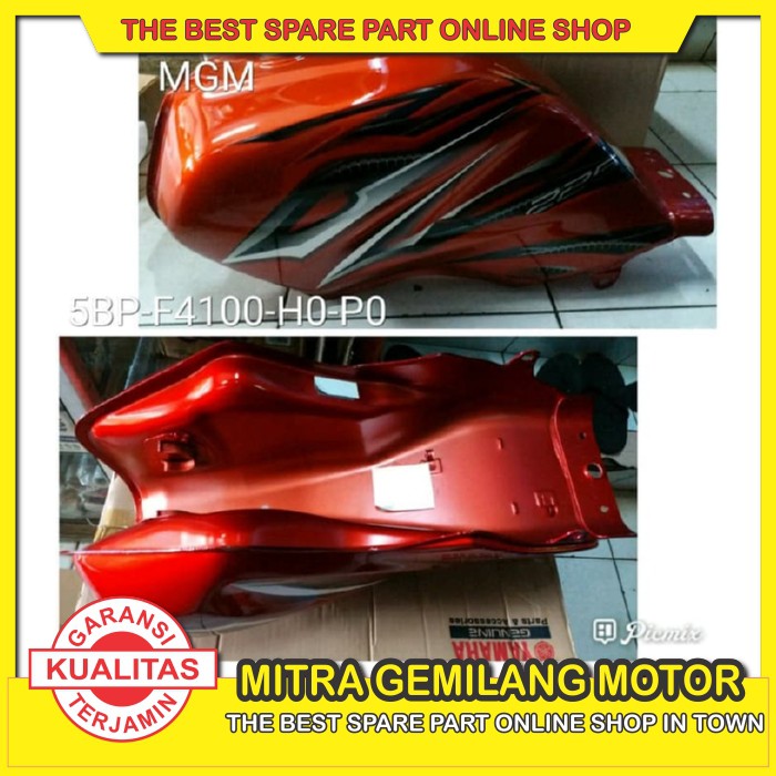 Jual PROMO!! TANGKI YAMAHA SCORPIO Z WARNA MERAH ASLI | Shopee Indonesia