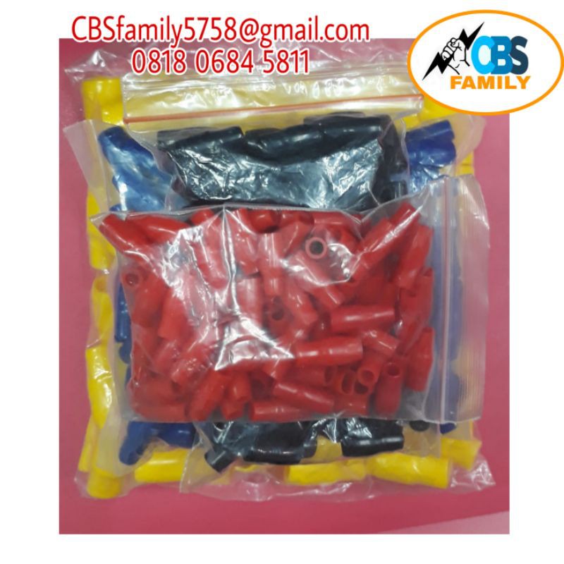 Jual Vinyl Terminal Insulation / Kondom Kabel V100 untuk Scun 120mm ...
