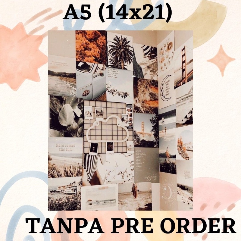 Jual Poster Estetik A5 Aesthetic Wall Collage Gambar Hiasan Dinding ...