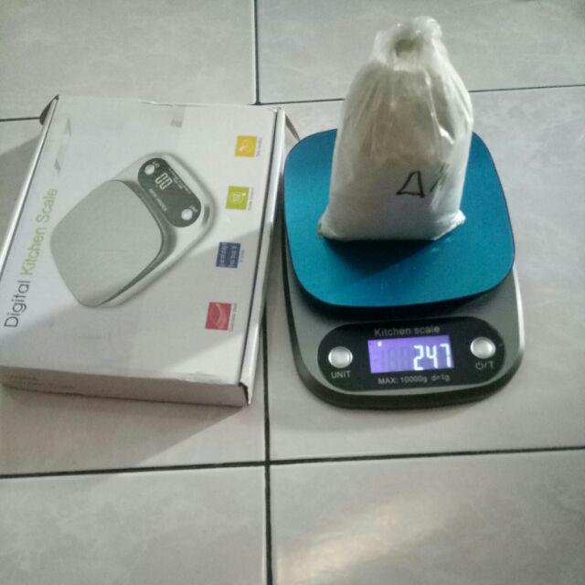 Timbangan Digital 10kg Premium Kitchen Scale High Quality | Shopee ...