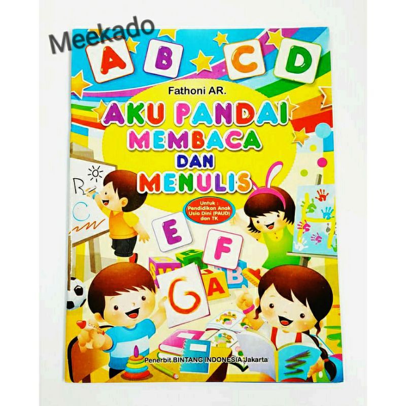 Jual Buku Aku Pandai Membaca Dan Menulis Untuk PAUD / TK Belajar ...