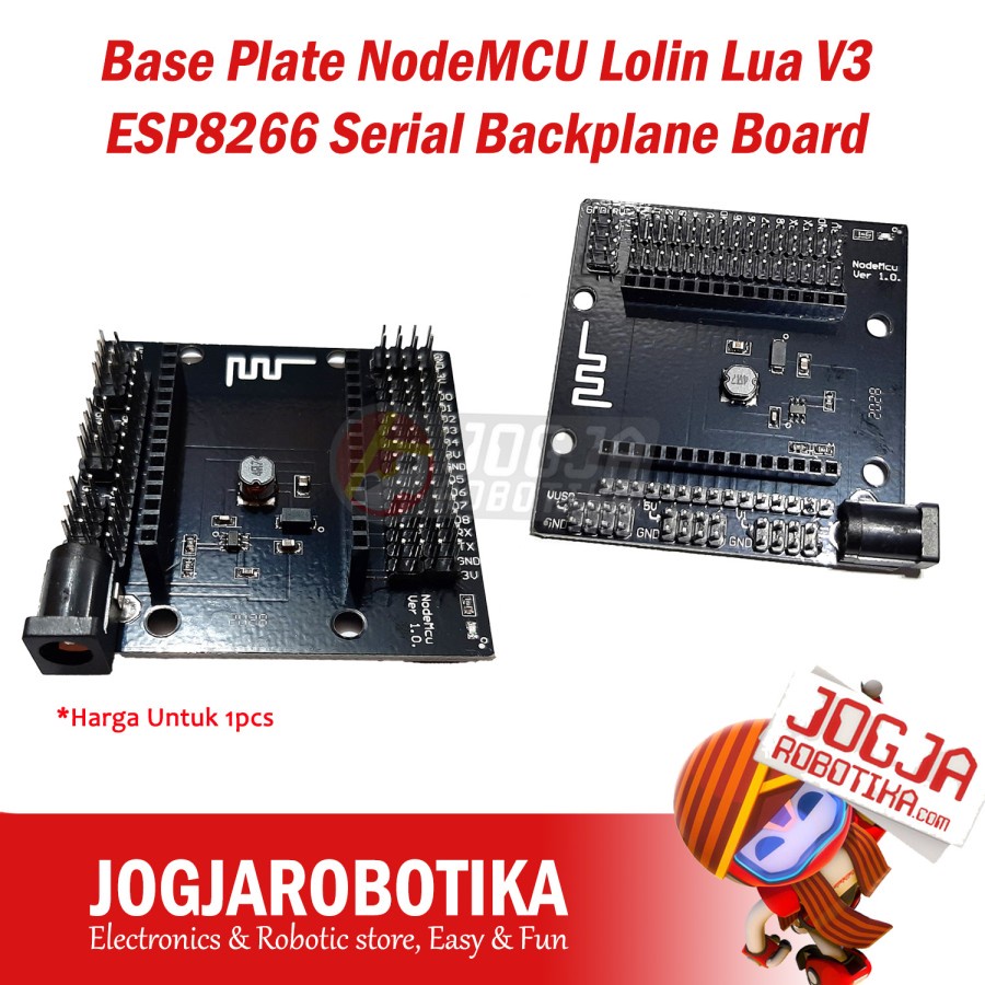 Jual Base Plate NodeMCU Lolin Lua V3 ESP8266 Serial Backplane Board Indonesia|Shopee Indonesia