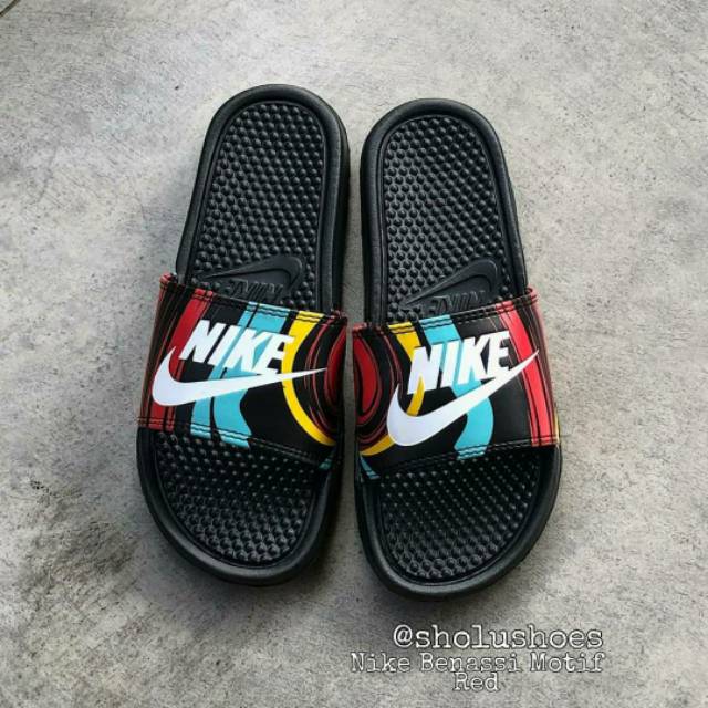 Jual Original dan murah banget sandal Nike Benassi | Shopee Indonesia