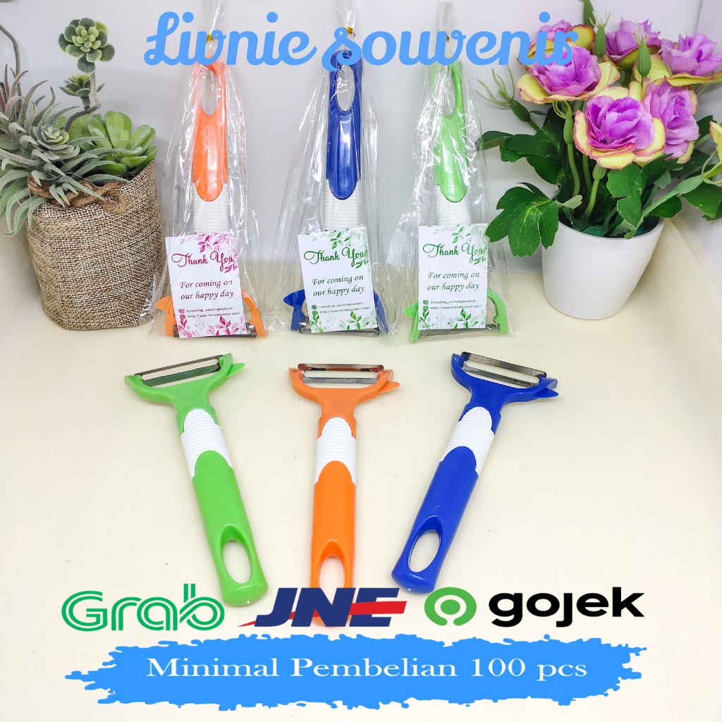 Jual Souvenir Serutan Buah Besar ( Ketapel ) Kemas Plastik | Shopee ...