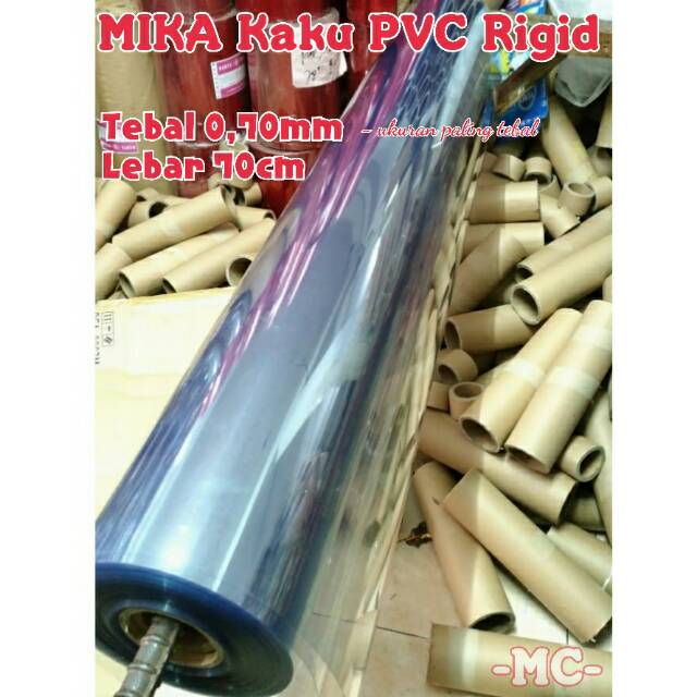 Jual Plastik Mika Kaku 0,70mm x 70cm PVC Mika Meteran Mika Souvenir Mika Seserahan Plastik Mika ...