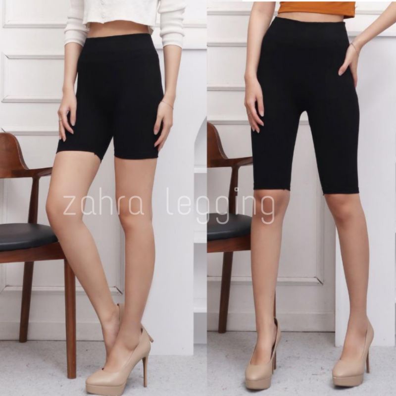 Jual legging pendek 2per4 leging hotpants Indonesia|Shopee Indonesia