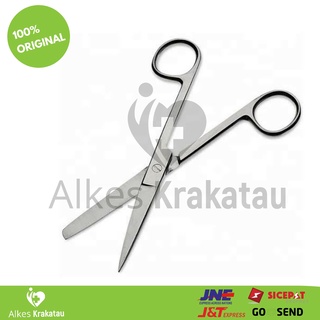 Jual Gunting Operasi Tajam Tumpul Lurus 14cm / Gunting Bedah 14 cm ...