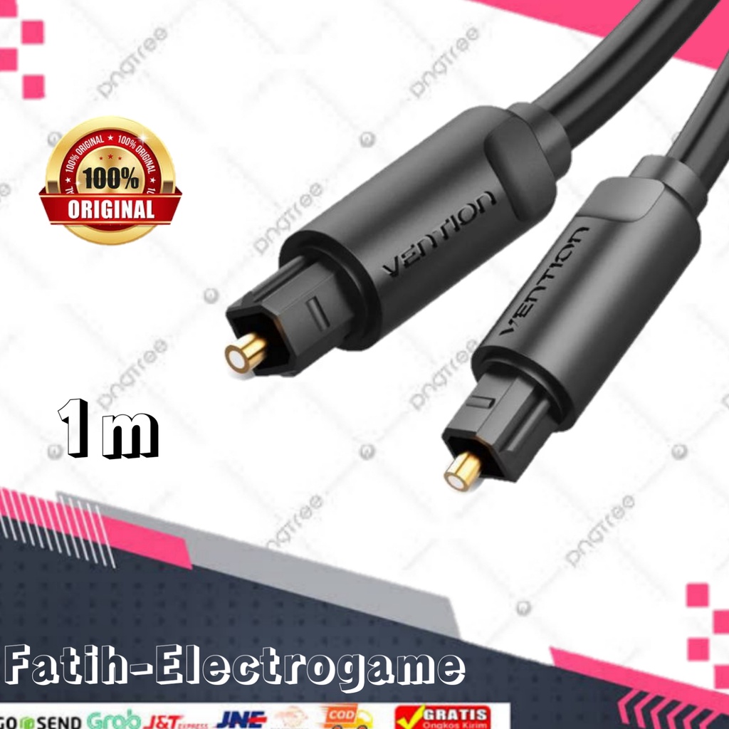 Jual Vention BAE 1 meter / Kabel optik audio tv / Kabel fiber optik ...