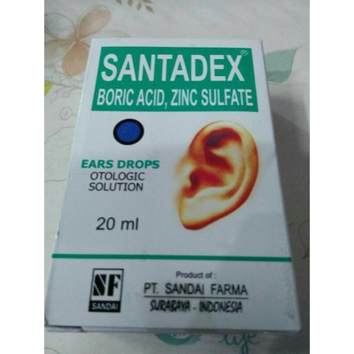 Jual SANTADEX TETES TELINGA PELUNAK KOTORAN DAN ANTI KUMAN TELINGA ...