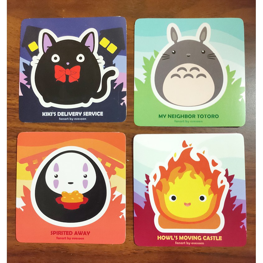 Jual [EVESOEN] Studio Ghibli Sticker | Shopee Indonesia