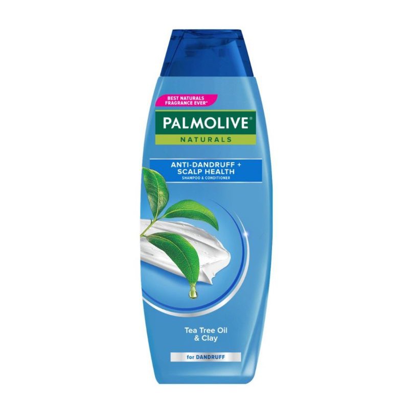 Jual Palmolive Shampoo Anti Ketombe Tea Tree Oil & Clay 180ml | Shopee ...