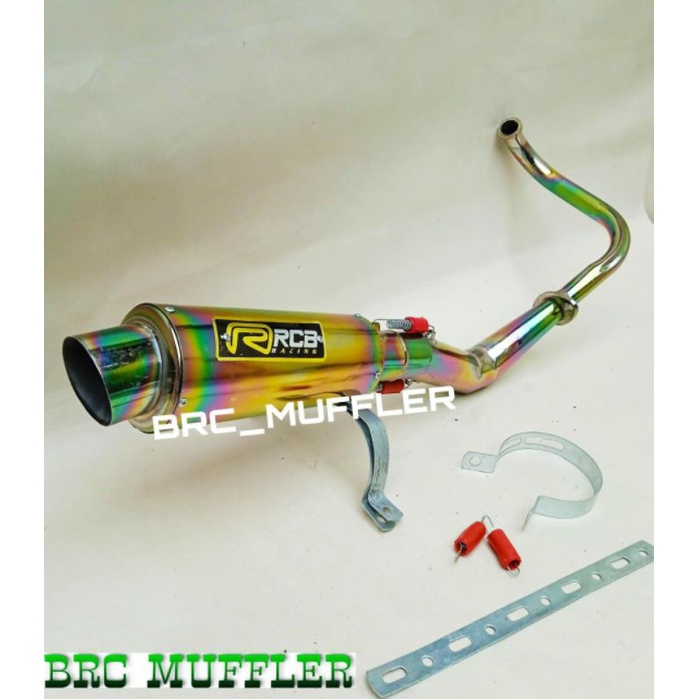 Jual KNALPOT RCB RACING MATIC SPIN 125/SKYWAVE/SKYDRIVE/HAYATE/VARIO ...