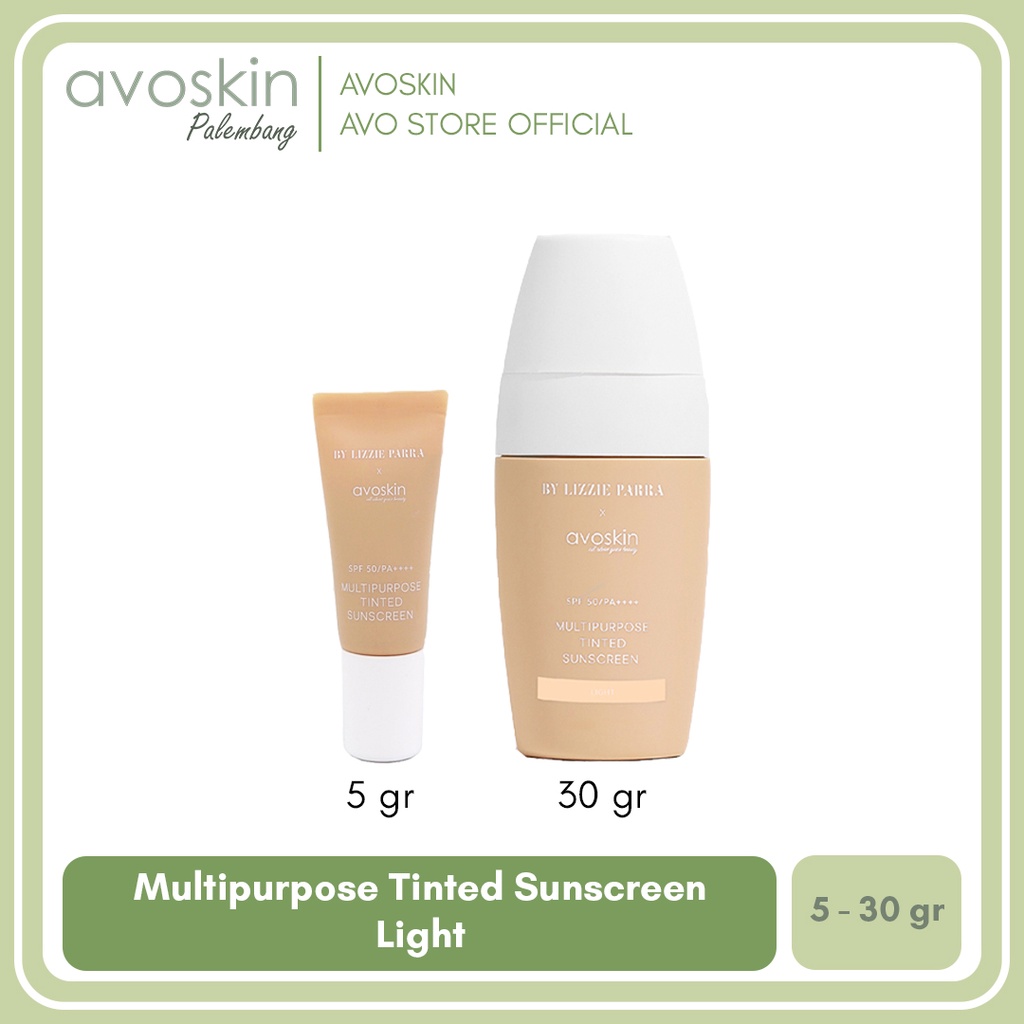 Jual BLP X Avoskin Multipurpose Tinted Sunscreen - Light Indonesia ...