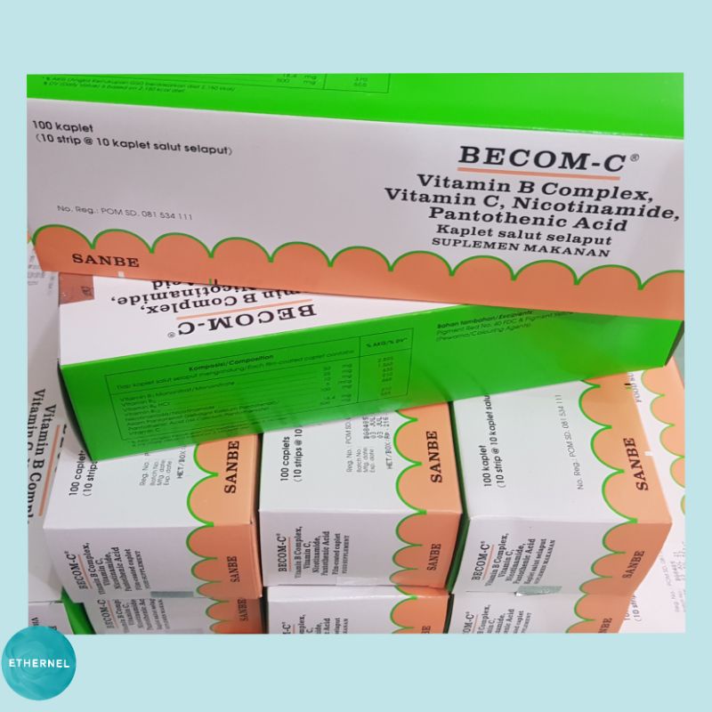 Jual vitamin becom C (multivitamin) | Shopee Indonesia