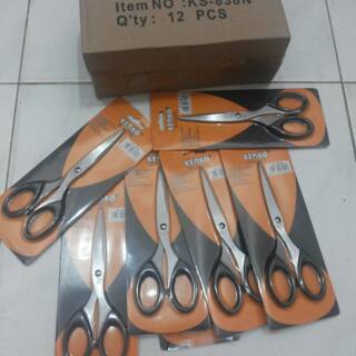 Gunting KENKO SC-838N / Scissors Ukuran Sedang 838 N | Shopee Indonesia