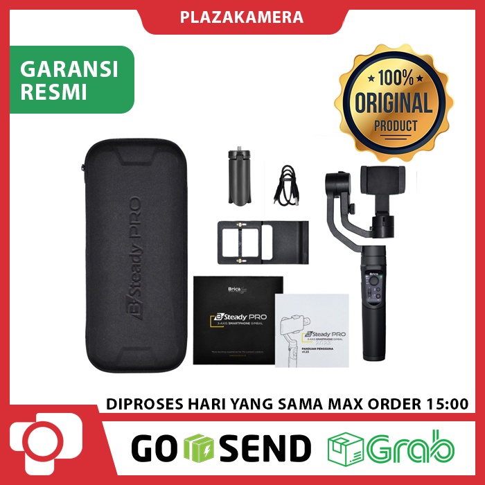 Jual Brica B-Steady Pro 2023 Version 3-Axis Gimbal Stabilizer Indonesia ...