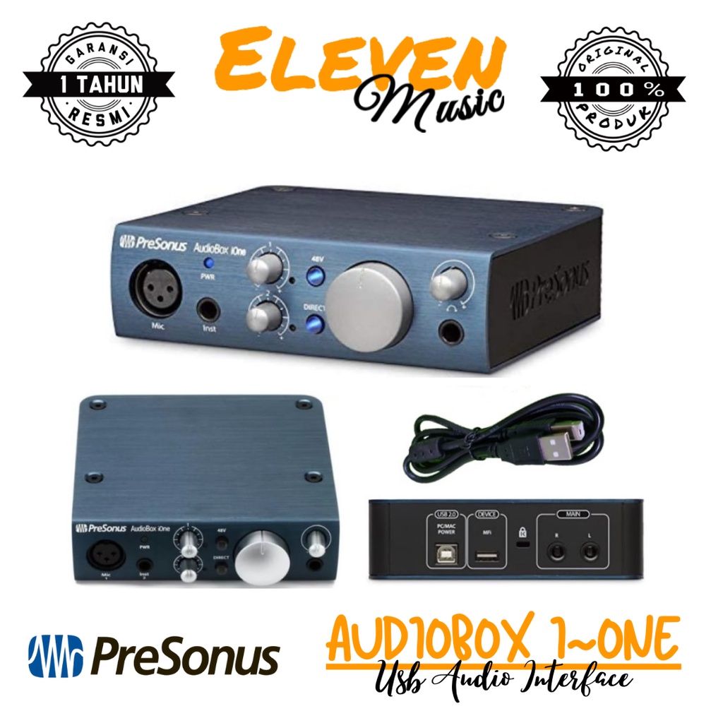 Jual Presonus AudioBox iOne USB Audio Interface | Shopee Indonesia