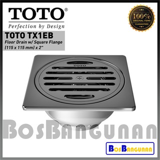 Jual Floor Drain TOTO TX1EB / Saringan Got Kamar Mandi TOTO TX 1 EB / Floor Drain Kotak TOTO ...