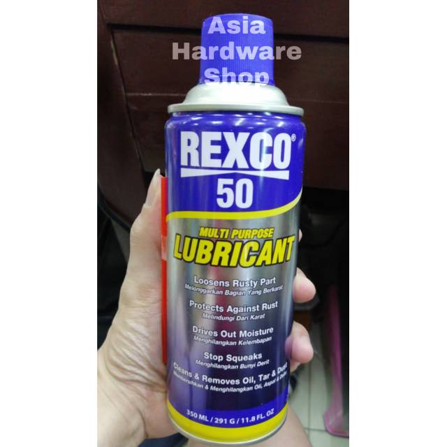 Jual Pelumas Minyak Anti Karat Rexco 50 Multi Purpose Lubricant 350 ml ...
