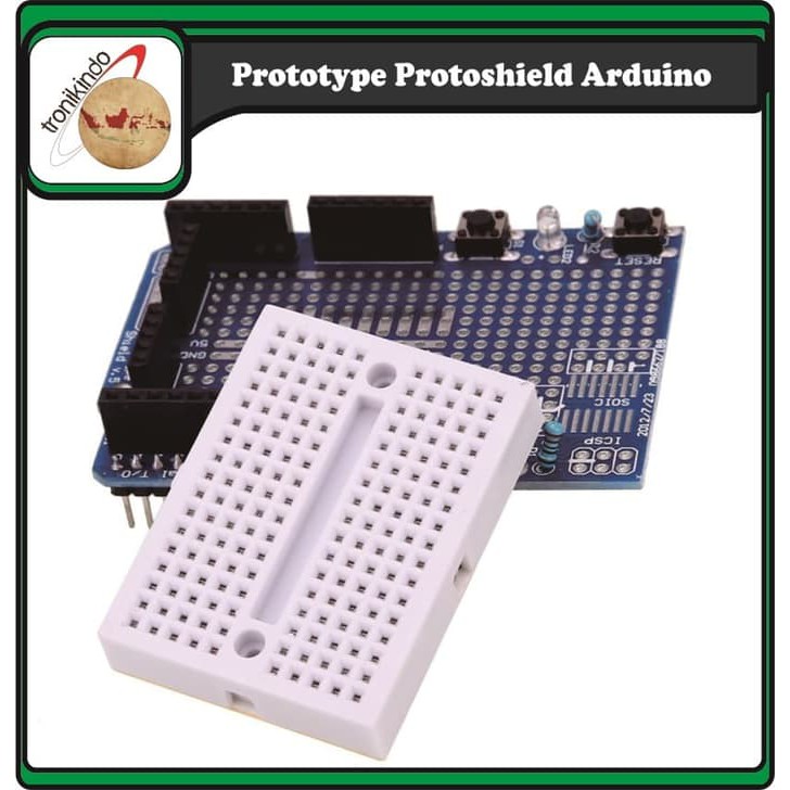 Jual Arduino Uno Protoshield Breadboard Prototype | Shopee Indonesia