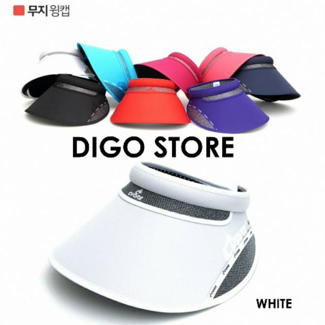 TOPI GOLF ASLI KOREA TOPI OUTDOOR TOPI FASHION TOPI ANTI UV PREMIUM ...