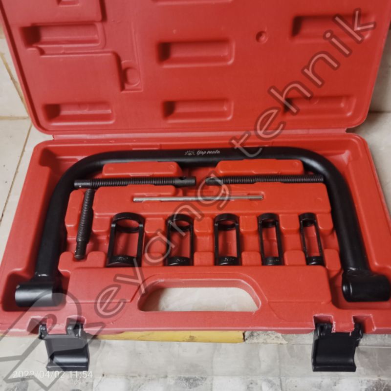 Jual Treker Klep VALVE SPRING COMPRESSOR SET 10 Pcs | Shopee Indonesia